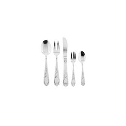 Mulex Rococo 30-teiliges Besteckset aus hochwertigem 18/10-Edelstahl