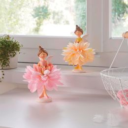 Dekofigur "Blumenfee", 2er Set
