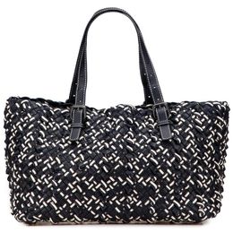 Bottega Veneta Shopper - Large Leather Intrecciato Lido Tote - Gr. unisize - in Schwarz - f&uuml;r Damen