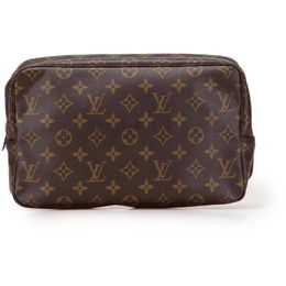 Louis Vuitton Clutches - Monogram Trousse Toilette 28 - Gr. unisize - in Braun - f&uuml;r Damen