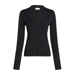 Calvin Klein Jeans Strickjacke Damen Gr&ouml;&szlig;e S schwarz