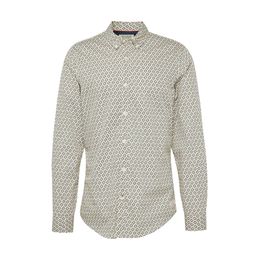 Scotch & Soda Scotch & Soda Hemd 'Ditsy' Herren Gr&ouml;&szlig;e S beige / dunkelgr&uuml;n