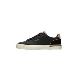 Pepe Jeans Sneaker 'Kenton Campus' Damen Gr&ouml;&szlig;e 39 gold / schwarz