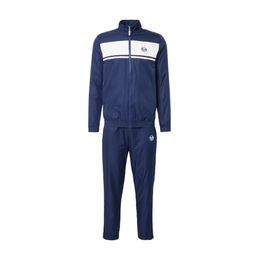Sergio Tacchini Jogginganzug Herren Gr&ouml;&szlig;e XXL dunkelblau / wei&szlig;
