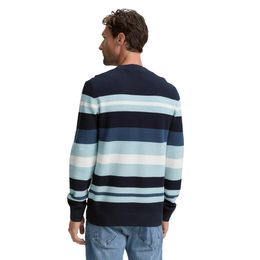 Tom Tailor Pullover Herren Gr&ouml;&szlig;e S marine / hellblau / dunkelblau / wei&szlig;
