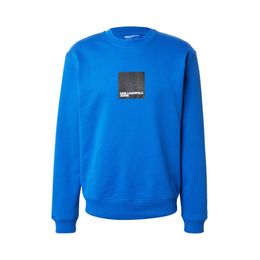 KARL LAGERFELD JEANS Sweatshirt Herren Gr&ouml;&szlig;e L blau / schwarz / wei&szlig;