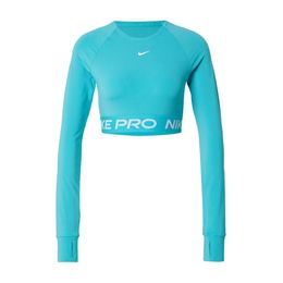 Nike Sportshirt 'PRO DF 365' Damen Gr&ouml;&szlig;e XXL t&uuml;rkis / wei&szlig;