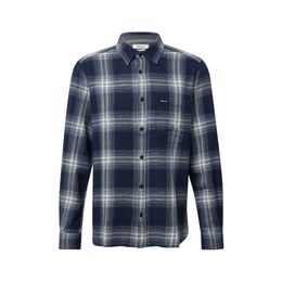 s.Oliver Hemd Herren Gr&ouml;&szlig;e L navy / royalblau / wei&szlig;