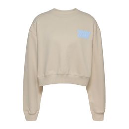 Tommy Jeans Sweatshirt Damen Gr&ouml;&szlig;e L beige / hellblau