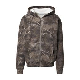 Hollister Sweatjacke Herren Gr&ouml;&szlig;e M grau / hellgrau / khaki