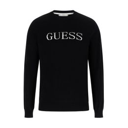 Guess Pullover 'KANE' Herren Gr&ouml;&szlig;e S schwarz / wei&szlig;