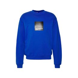 KARL LAGERFELD JEANS Sweatshirt Herren Gr&ouml;&szlig;e XS royalblau / schwarz / wei&szlig;