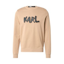K by KARL LAGERFELD Karl Lagerfeld Sweatshirt Herren Gr&ouml;&szlig;e L sand / schwarz