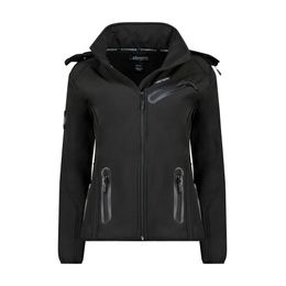 Geographical Norway &Uuml;bergangsjacke "Reinelimo" in Schwarz - 81% | Gr&ouml;&szlig;e XXL | Damenjacken
