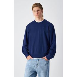 Champion Sweatshirt in Dunkelblau - 65% | Gr&ouml;&szlig;e XL | Herren-plussize