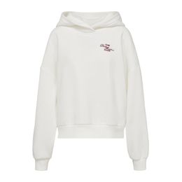 LeGer by Lena Gercke Sweatshirt 'Simona' Damen Gr&ouml;&szlig;e L elfenbein / rubinrot