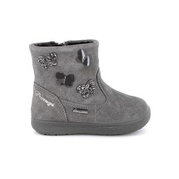Primigi Leder-Boots in Grau - 50% | Gr&ouml;&szlig;e 27 | Baby-stiefel-boots