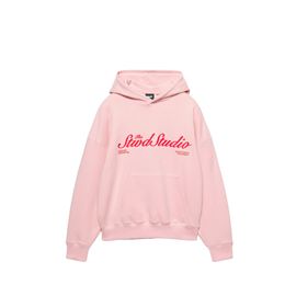 Pull&Bear Pull&bear Sweatshirt Herren Gr&ouml;&szlig;e M rosa / rot
