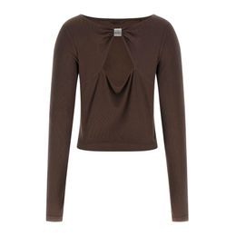 Guess Shirt 'MILENA' Damen Gr&ouml;&szlig;e S dunkelbraun