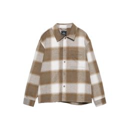 Pull&Bear Pull&bear Jacke Herren Gr&ouml;&szlig;e XL sand / beigemeliert / wei&szlig; Sommerjacke