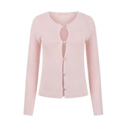 Guess Strickjacke 'STELLA' Damen Gr&ouml;&szlig;e L rosa