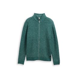 Tom Tailor Strickjacke Herren Gr&ouml;&szlig;e L mint / jade