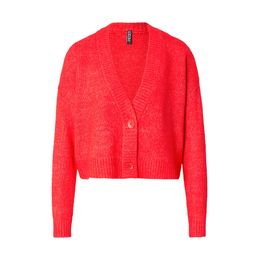 Pieces Strickjacke 'PCJIMMA' Damen Gr&ouml;&szlig;e XL blutrot
