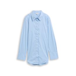 Tom Tailor Bluse Damen Gr&ouml;&szlig;e XXL hellblau / wei&szlig;