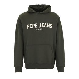 Pepe Jeans Sweatshirt Herren Gr&ouml;&szlig;e XL dunkelgr&uuml;n / wei&szlig;