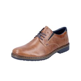 Rieker Schn&uuml;rschuh Herren Gr&ouml;&szlig;e 40 navy / cognac