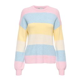 Only Sweater 'ONLAtia' female size XXL Light beige / Light blue / Pastel yellow / Rose