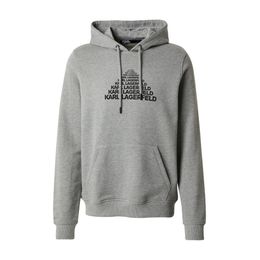 K by KARL LAGERFELD Karl Lagerfeld Sweatshirt Herren Gr&ouml;&szlig;e L grau / schwarz
