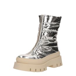 Bronx Stiefelette 'Evi-Ann' Damen Gr&ouml;&szlig;e 38 silber Winterschuhe