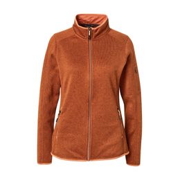 Killtec Funktionsfleecejacke 'KOW 111' Damen Gr&ouml;&szlig;e M cognac