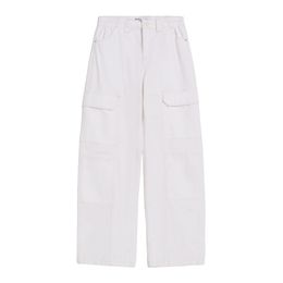 Bershka Hose Damen Gr&ouml;&szlig;e 42 wei&szlig;