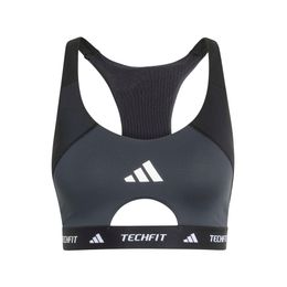adidas Performance Sport-BH Damen Gr&ouml;&szlig;e XL graphit / schwarz / wei&szlig;