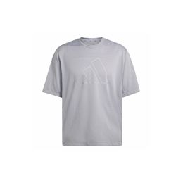 adidas Performance Funktionsshirt Herren Gr&ouml;&szlig;e S grau / silber