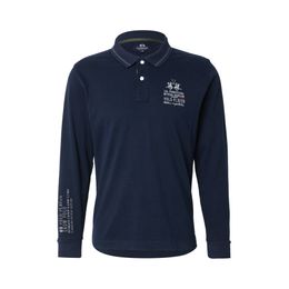 La Martina Poloshirt Herren Gr&ouml;&szlig;e M navy / silbergrau / dunkelgr&uuml;n / rot