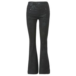 Koroshi Jeans Damen Gr&ouml;&szlig;e 34 gr&uuml;n / schwarz