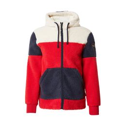 Napapijri Fleecejacke 'TARALGA 4' Herren Gr&ouml;&szlig;e S navy / rot / naturwei&szlig;