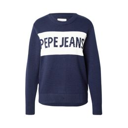 Pepe Jeans Pullover 'NTARSIA' Herren Gr&ouml;&szlig;e XL navy / wei&szlig;