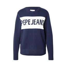 Pepe Jeans Pullover 'NTARSIA' Herren Gr&ouml;&szlig;e S navy / wei&szlig;