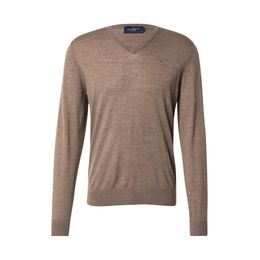 Hackett London Pullover Herren Gr&ouml;&szlig;e M beigemeliert