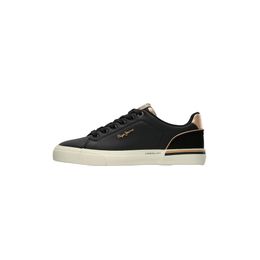Pepe Jeans Sneaker 'Kenton Campus' Damen Gr&ouml;&szlig;e 39 gold / schwarz