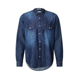 Pepe Jeans Button Up Shirt male size S Blue denim