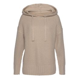 Lascana Pullover Damen Gr&ouml;&szlig;e L/XL beige