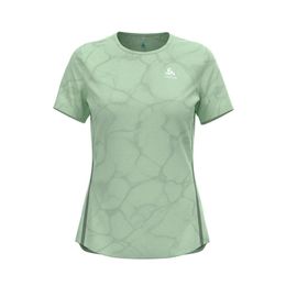 Odlo Zeroweight Engineered Chill-Tec T-Shirt Bekleidung Damen gr&uuml;n