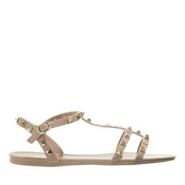 Valentino Garavani Sandalen - Sandal Summer Rockstud - Gr. 37 (EU) - in Gold - f&uuml;r Damen