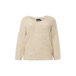 Pieces Curve Pullover 'FIKA' Damen Gr&ouml;&szlig;e XXXL beige