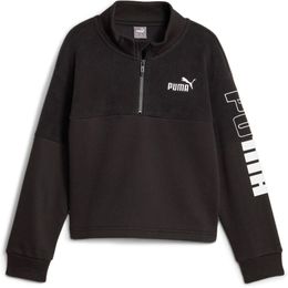 Puma Sweatshirt Jungen Gr&ouml;&szlig;e 176 schwarz / wei&szlig;
